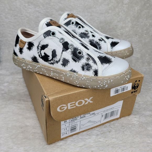 Geox | Shoes | Geox Wwf Kilwi Panda Black White J2d5g Youth Girls Size ...